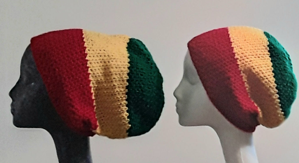 Rasta Stocking Cap - 2 sizes – Hatscents